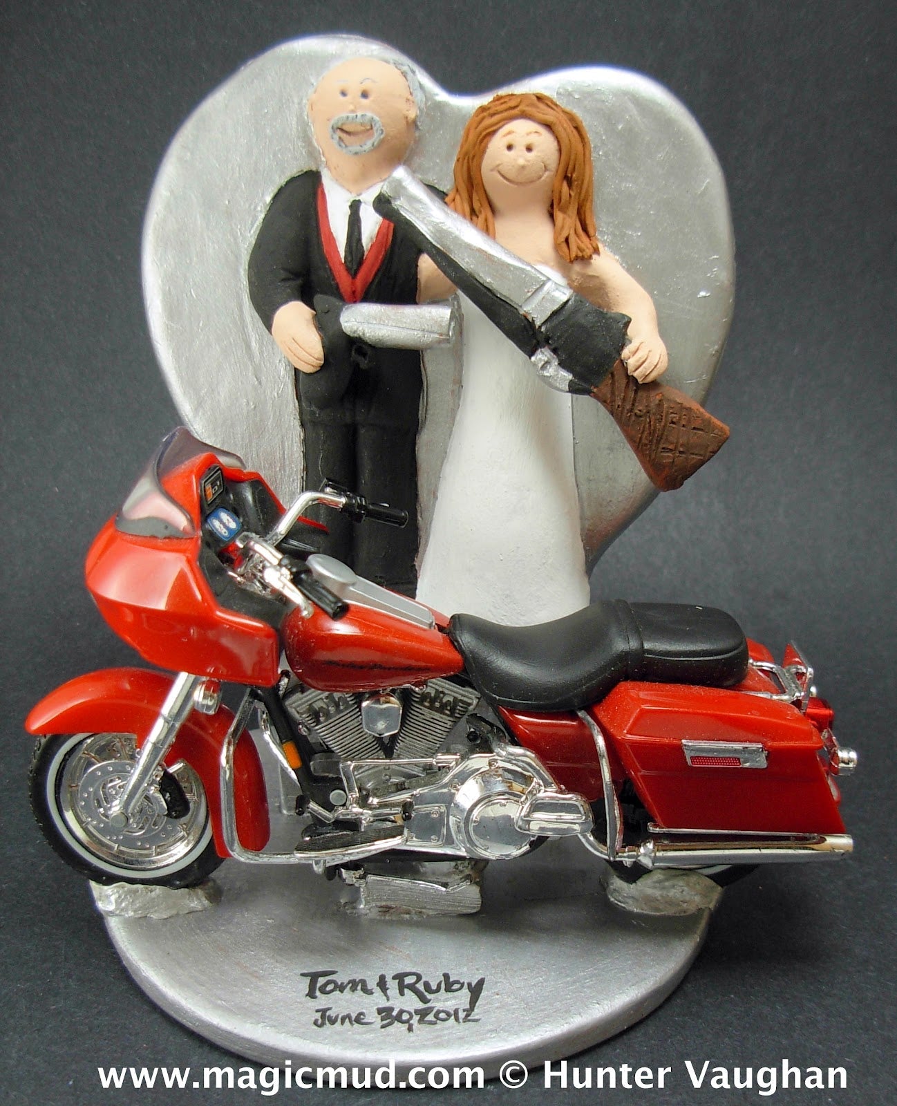 Shotgun Wedding Cake Topper – CustomWeddingCakeToppers